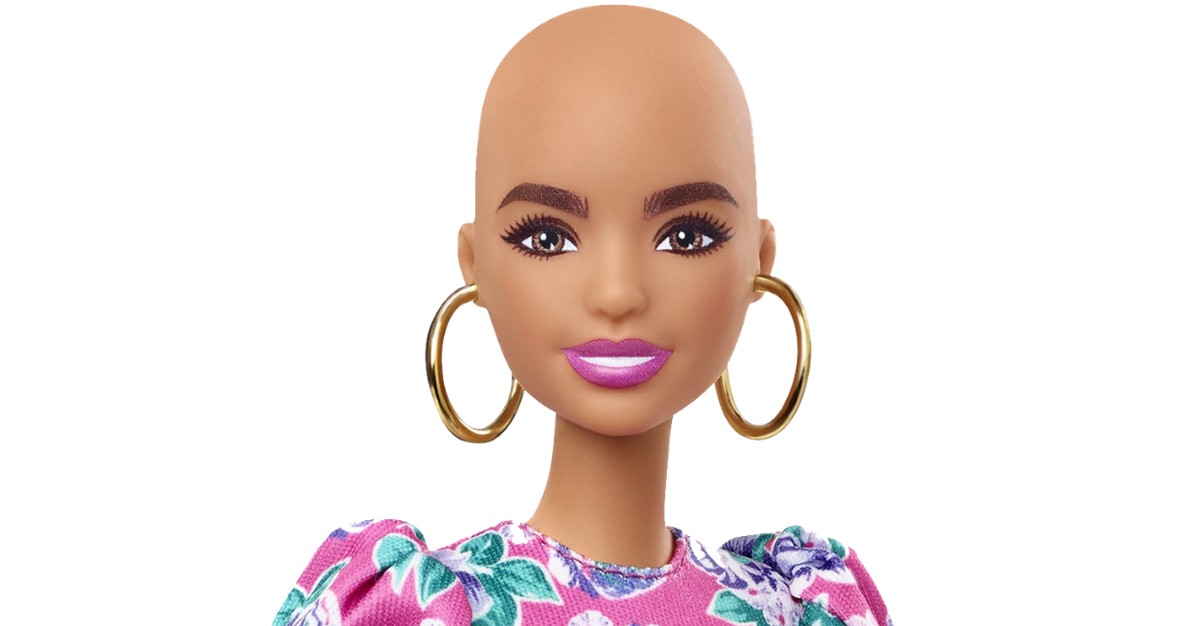 Barbie Doll with No Hair for Kids With Hair Loss