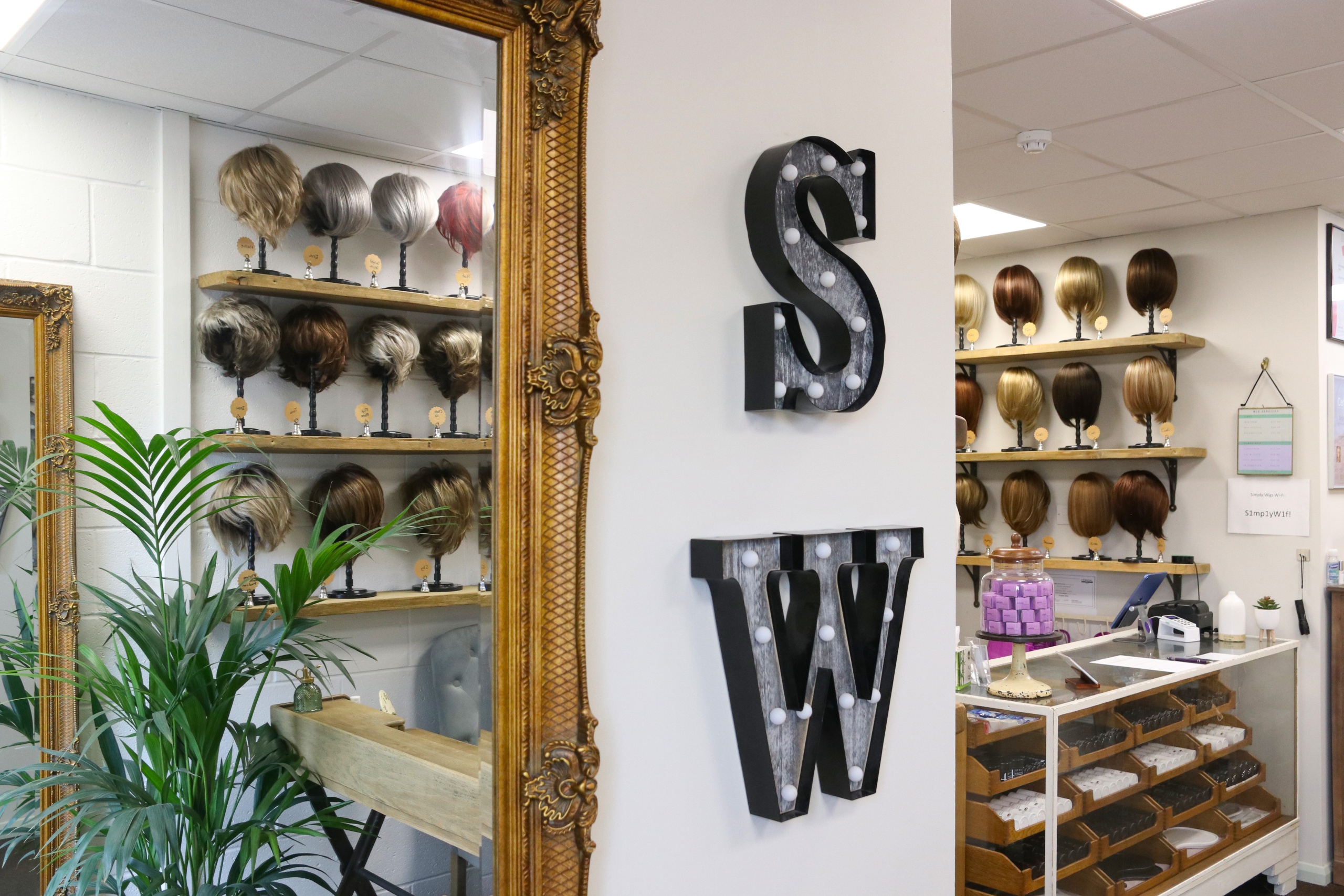 A Yorkshire wig shop. They're a friendly bunch.