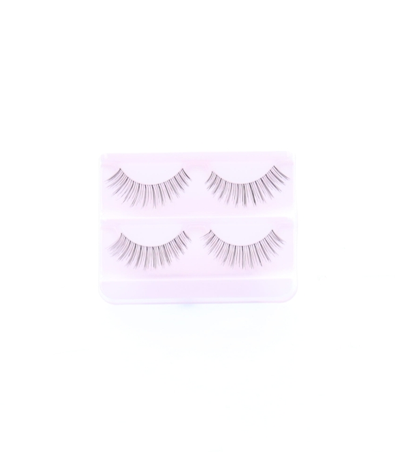 False Eyelashes Classic Medium Density Clustered Long