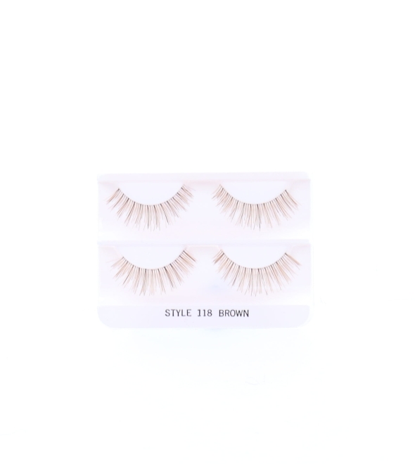 False Eyelashes Classic Medium Density Clustered Long